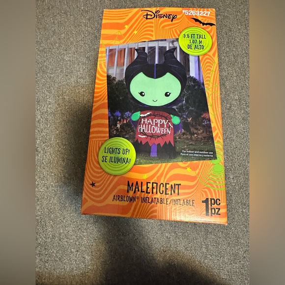 Disney | Holiday | Disney Villains Maleficent Blow Up Inflatable Light ...